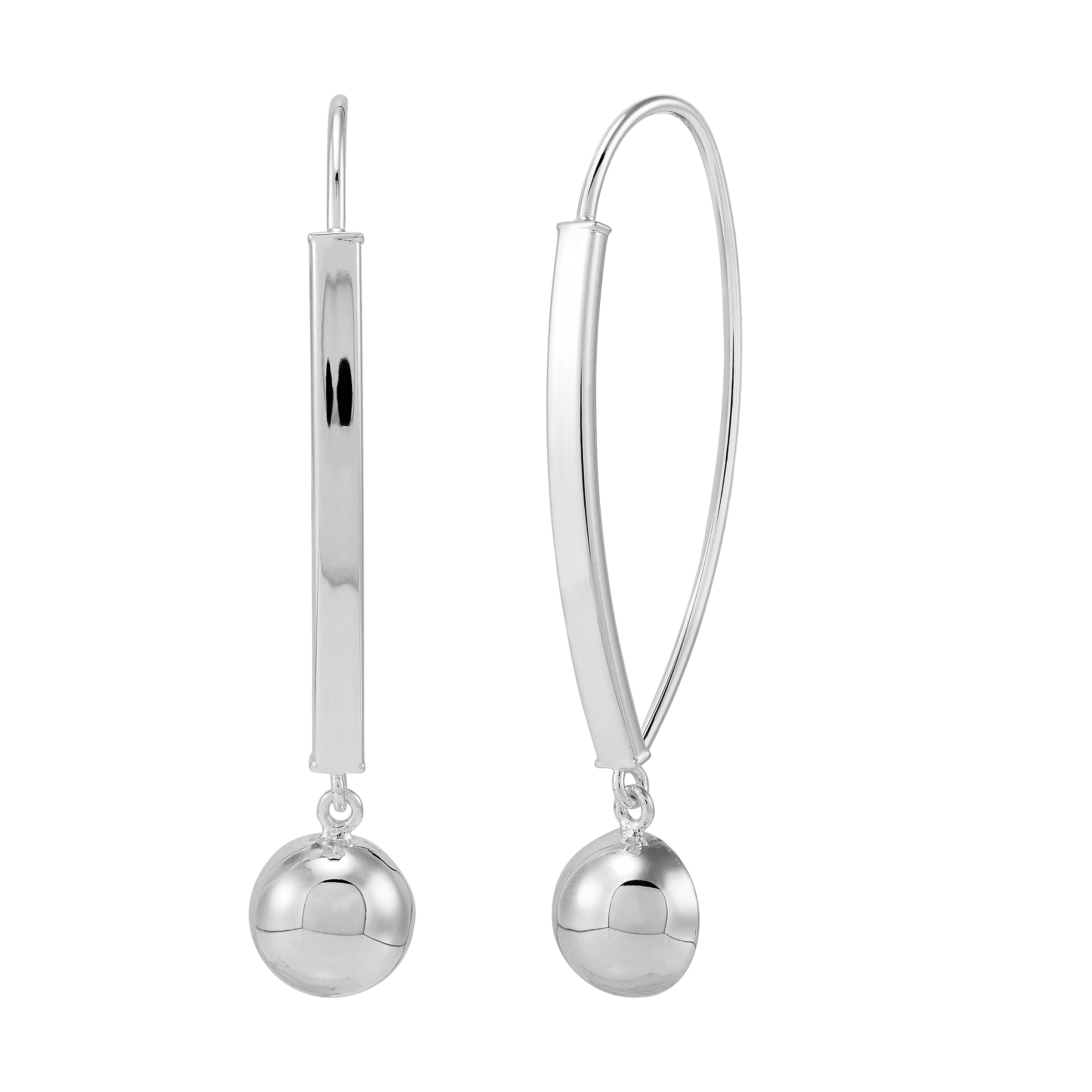 Silpada Pin Drop Sterling Silver Earrings Silpada