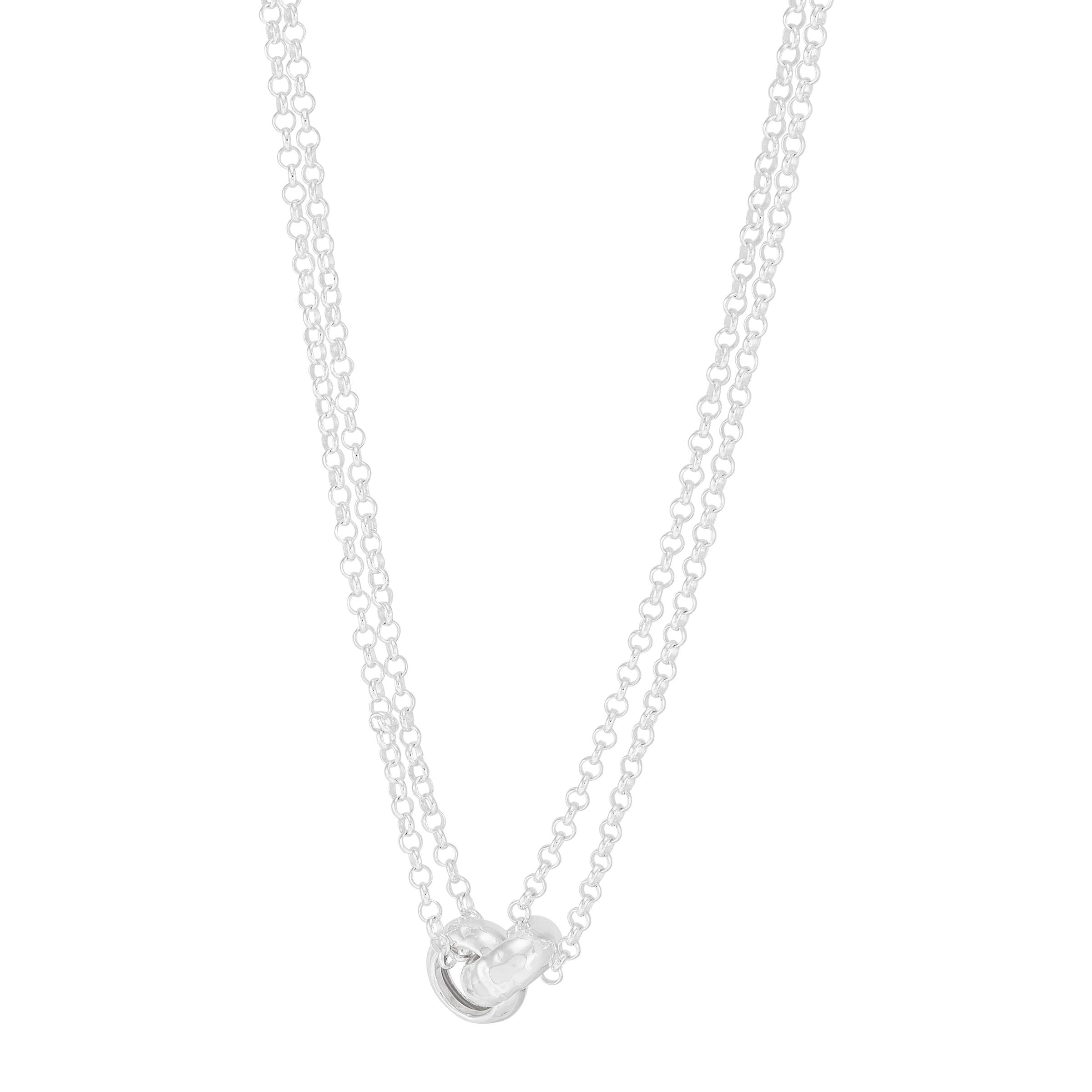 New Silpada 'Tied Together' Sterling Silver Chain Necklace, 16" + 2 ...
